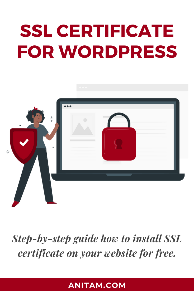 Wordpress Ssl Certificate For Free Step By Step Guide Anitam